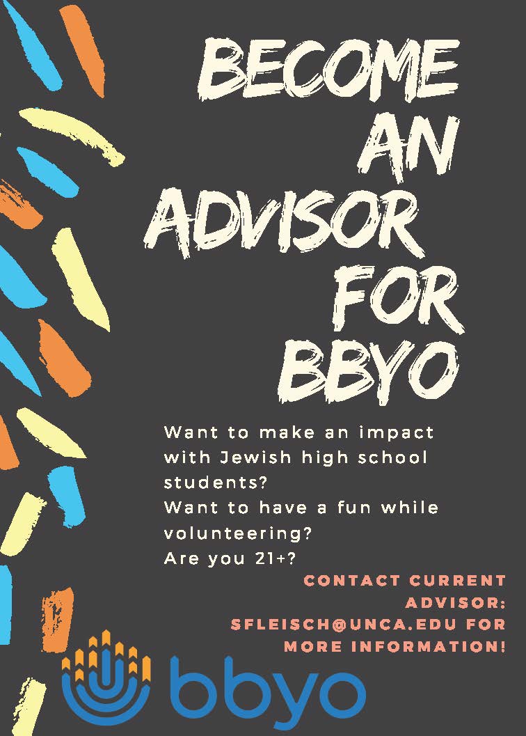 Become an Adviser for BBYO - Asheville JCC