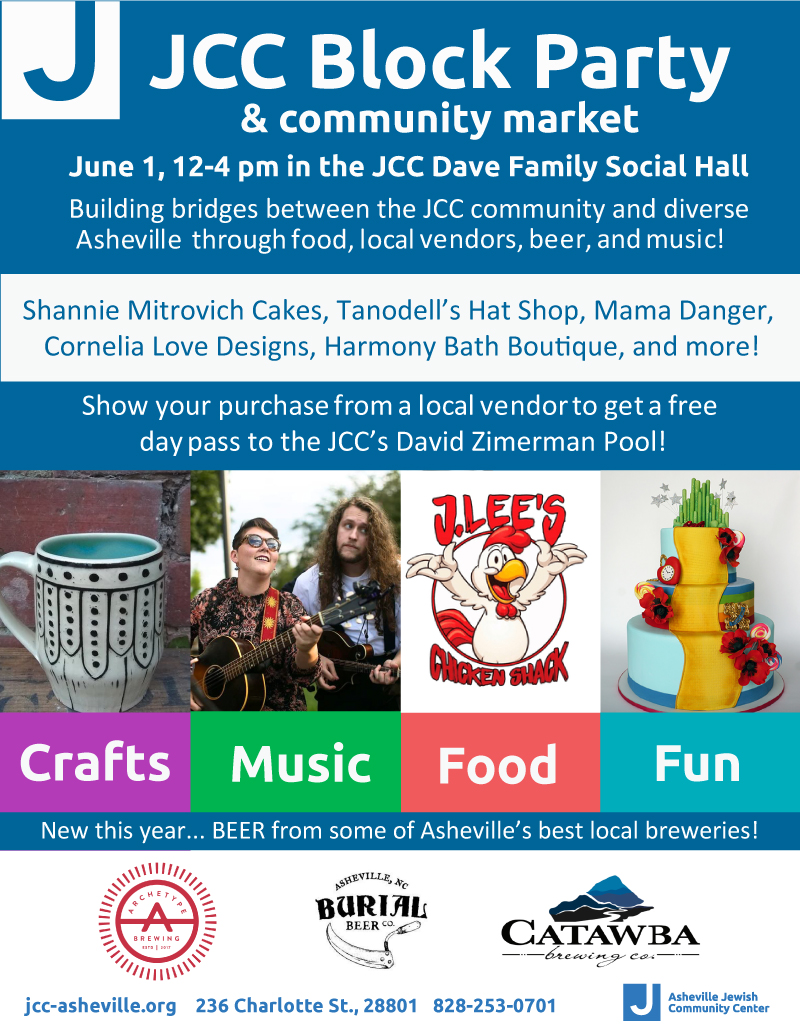 JCC Block Party & Community Market - Asheville JCC